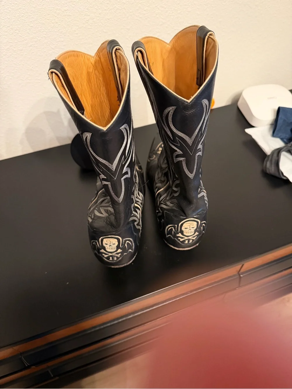 Liberty Boot Co. | Shoes | Liberty Boot Co Black Western Boots With ...